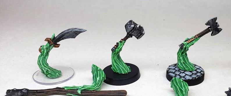 Painted 32mm Spiritual Weapon Spell Effect Tabletop Miniatures ...