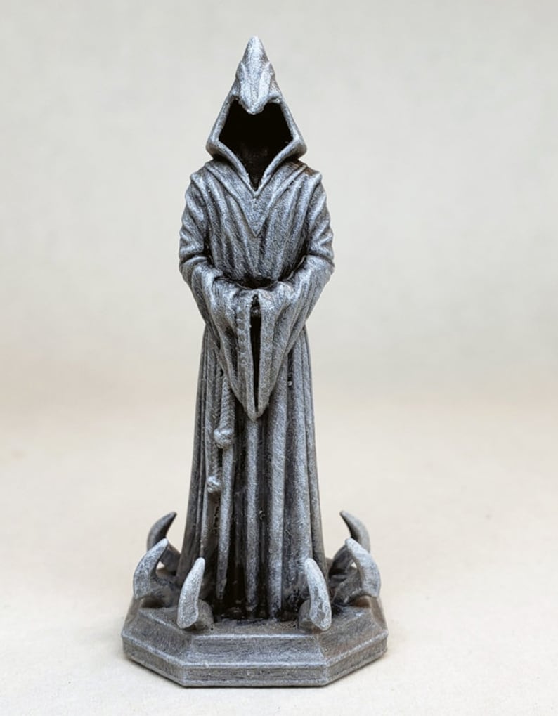 Painted Cultist Statue Altar and Crystall Ball Terrain / - Etsy