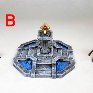 Painted City Water Fountains Magic / Resin Printed Terrain Miniature D ...