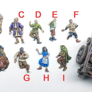 Painted Commoner Corpses Remains Battle Dead Plague Scatter Dungeons ...