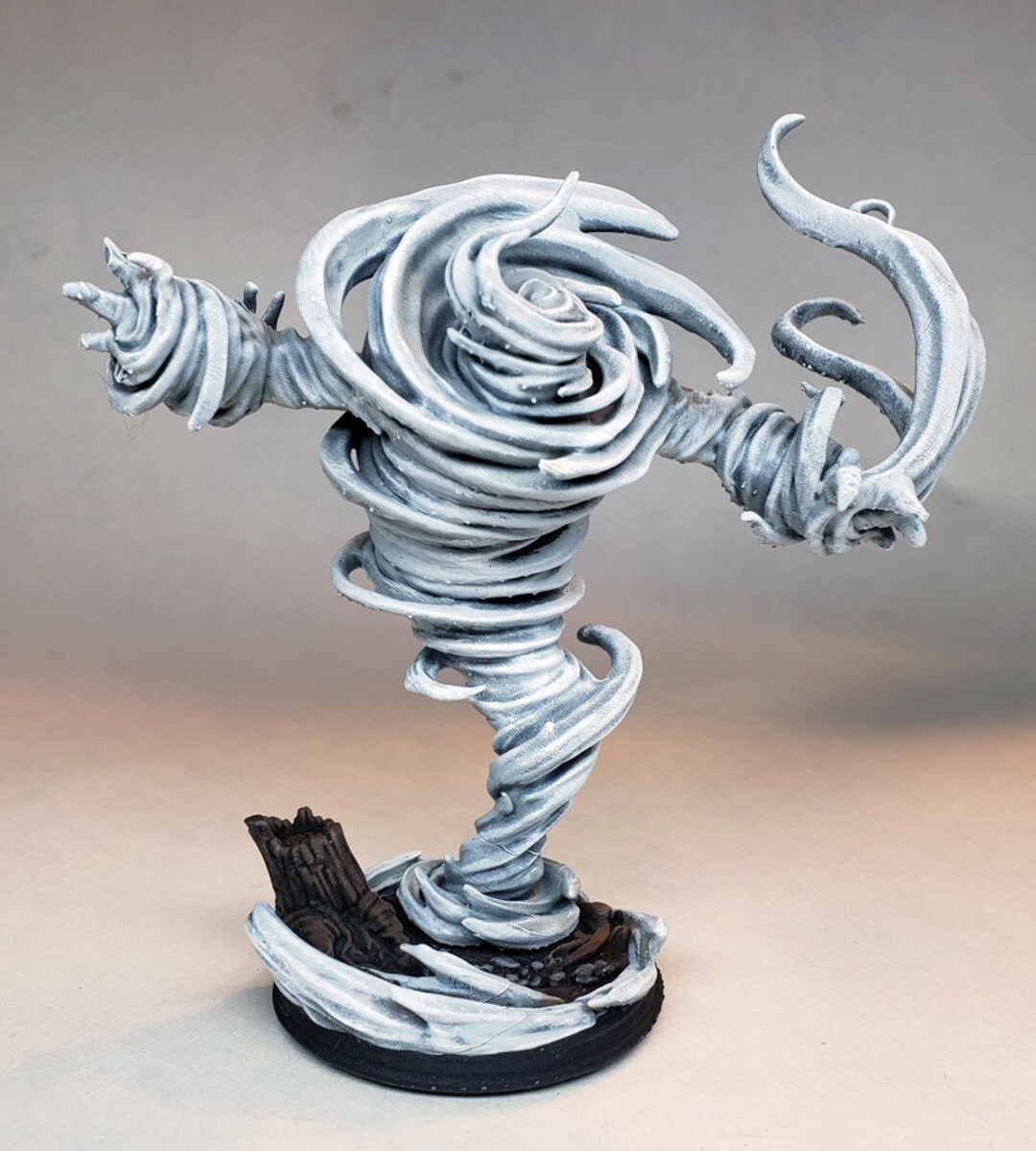 Huge Air Elemental Painted Miniature Whirlwind Tornado / Dnd Pathfinder ...