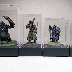 Miniatures Display Box Case / D&D Dnd Pathfinder Frostgrave Dungeons ...