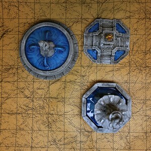 Painted City Water Fountains Magic / Resin Printed Terrain Miniature D ...