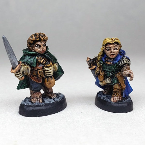 Halfling Assassin Miniature - Etsy