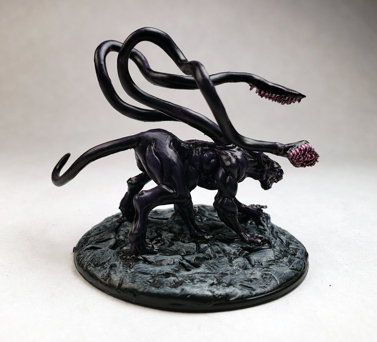 Displacer Beast / Painted Wizkids Nolzur's Miniature / Dnd Pathfinder ...