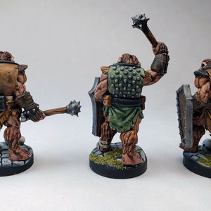 Custom Painted Large Bugbears With Halberds and Hand Weapons ...