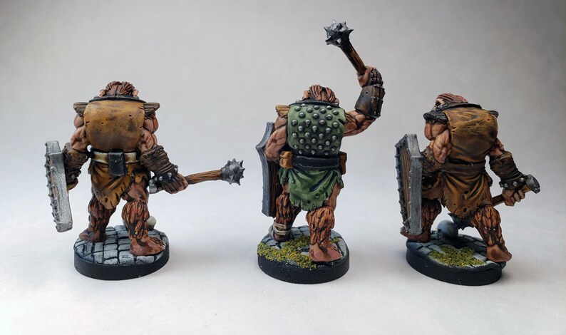 Custom Painted Large Bugbears With Halberds and Hand Weapons ...