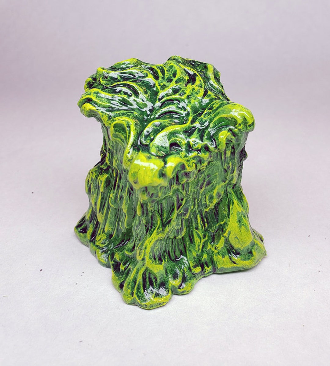 Painted Gelatinous Cube With Adventuring Party Remains Inside / Reaper ...