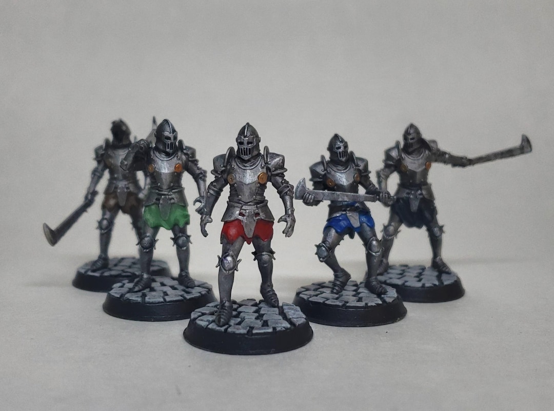 Painted Animated Armor D&D Resin Miniature / Gloomhaven Heroquest ...