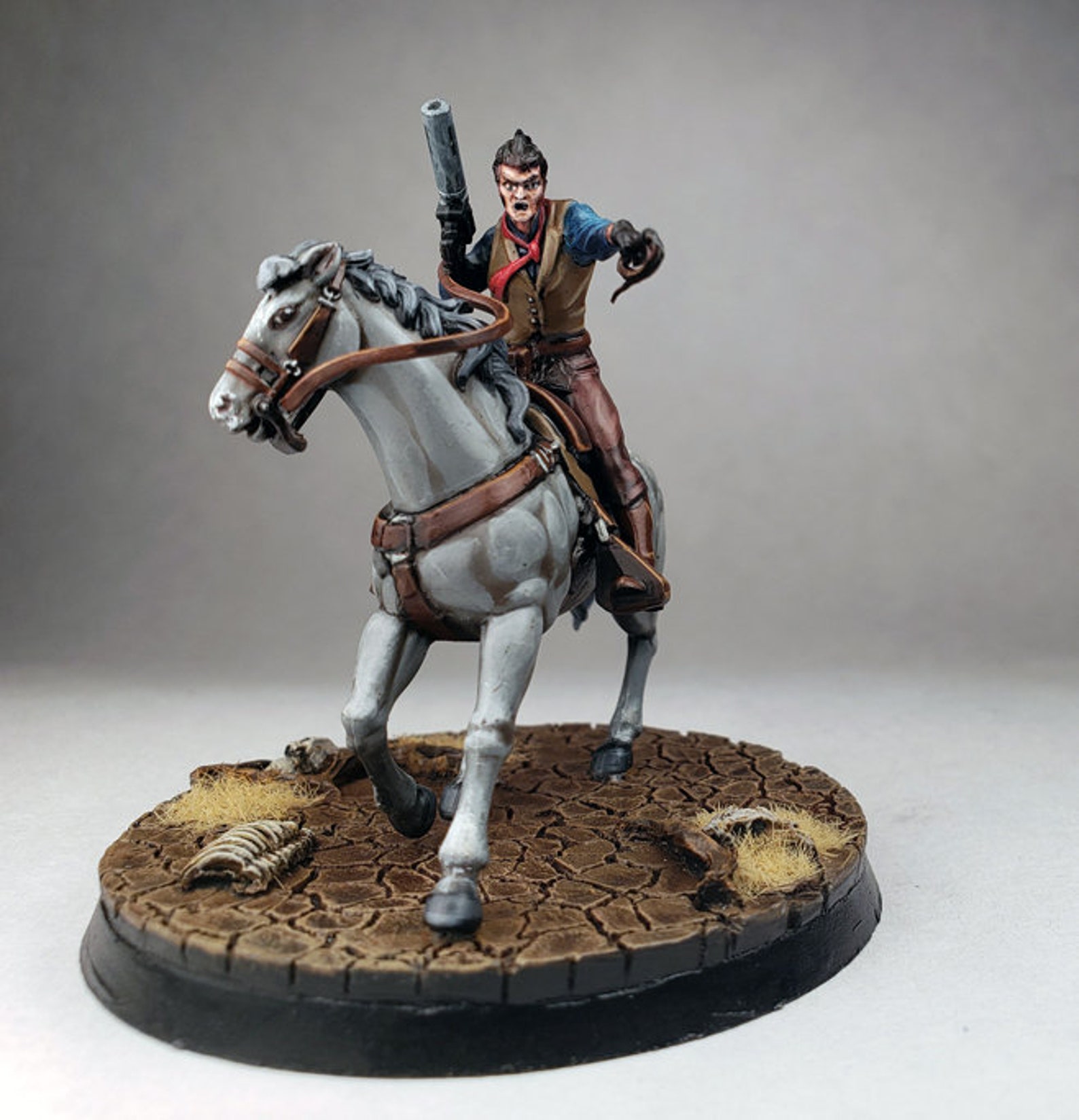 Lucas Mccabe Relic Hunter Wastrels Malifaux / D&D Cowboy / Painted Wyrd ...