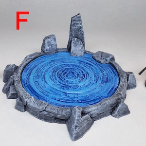 Painted City Water Fountains Magic / Resin Printed Terrain Miniature D ...