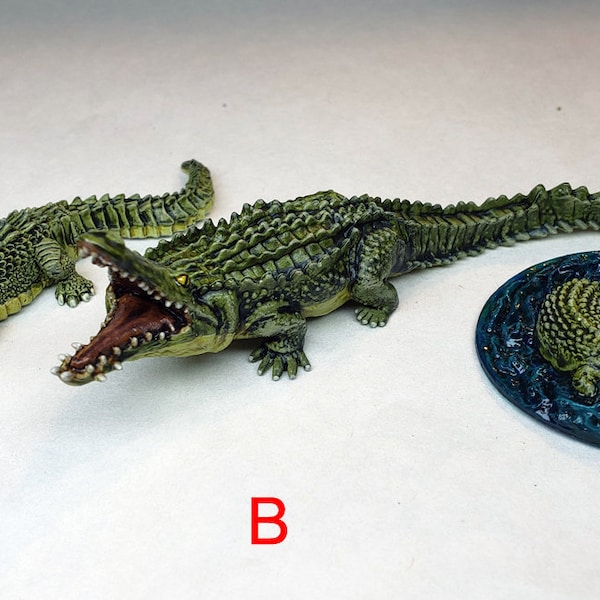 Miniature Crocodile - Etsy