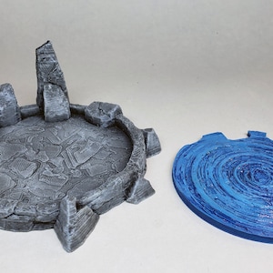 Painted City Water Fountains Magic / Resin Printed Terrain Miniature D ...