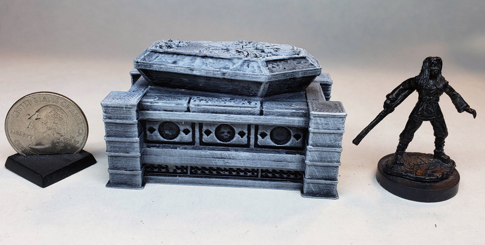 Painted Mummy Tombs and Remains Miniatures Dungeons & Dragons - Etsy