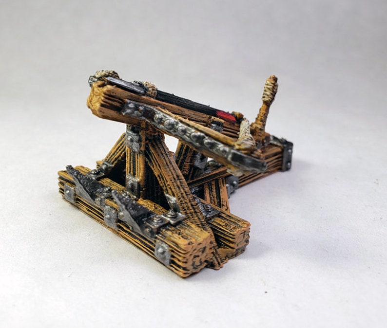 Catapult Ballista Siege Engines / Painted 3d printed resin | Etsy