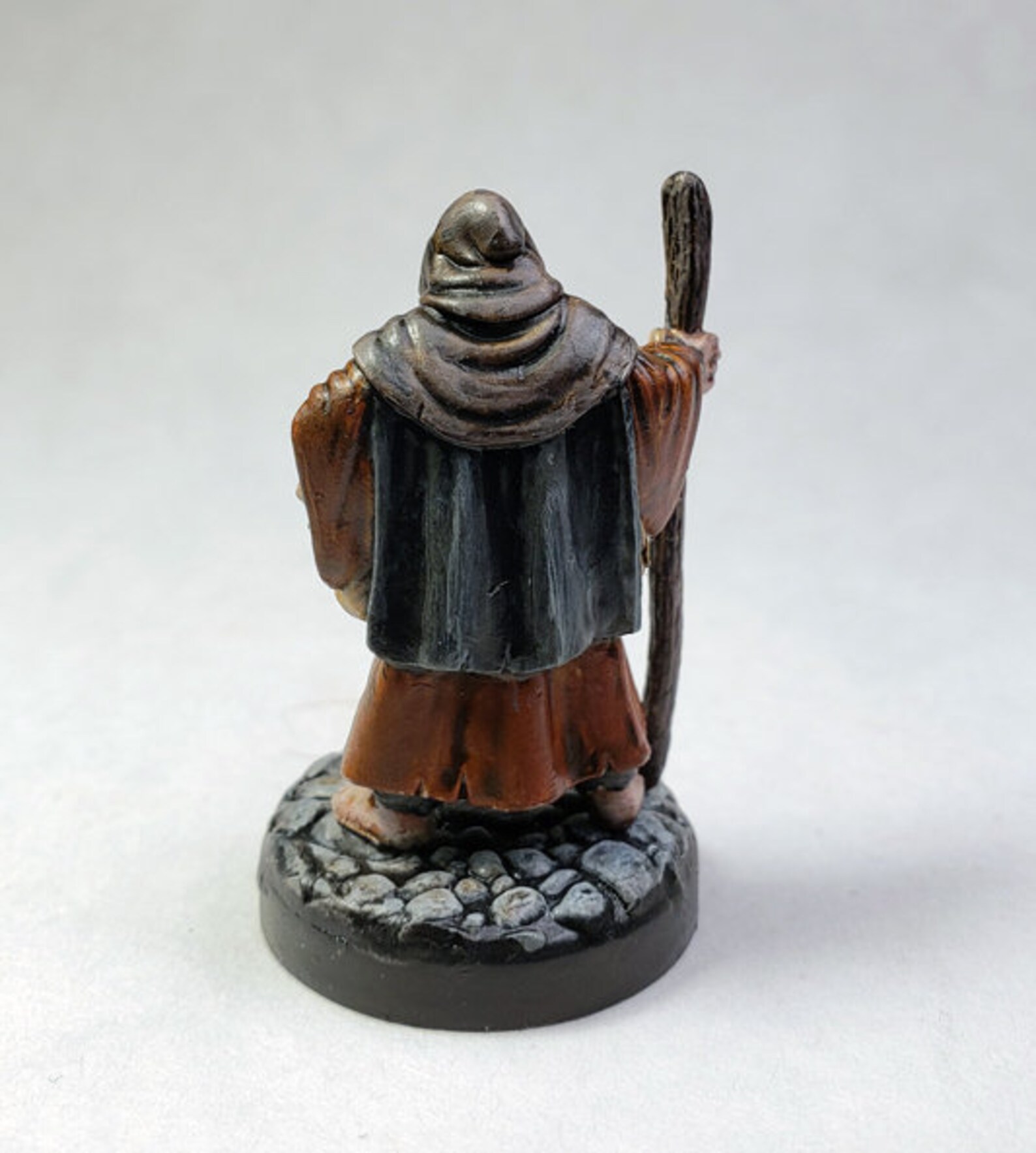 Custom Painted Monk - Cleric - Priest With Staff / Reaper Bones ...