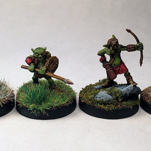 CUSTOM Painted Goblin Warband / Reaper Bones Miniatures Dnd Pathfinder ...