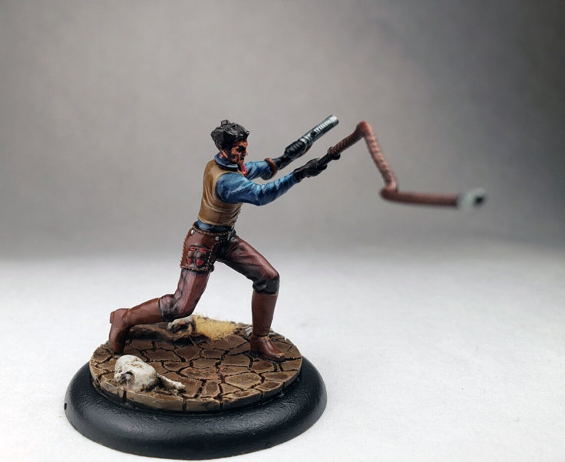 Lucas McCabe Relic Hunter Wastrels Malifaux / D&D cowboy / | Etsy