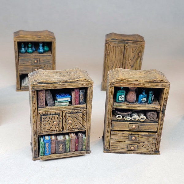 Painted Bookcase - Etsy