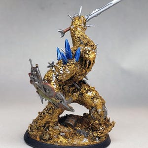 Painted Treasure Golems / Painted Reaper Bones and Resin Miniature ...