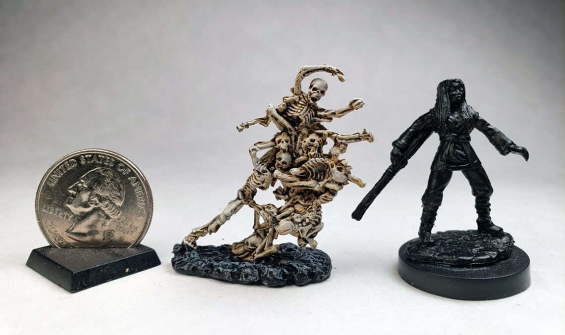 Bone Fiend Skeletal Swarm Construct / Painted Reaper Bones - Etsy
