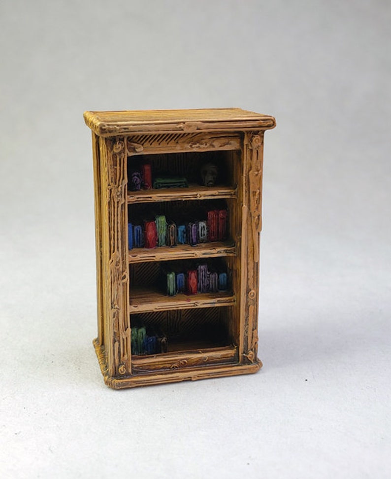 Painted Dungeon Tavern Furniture Library Shelves / Painted - Etsy