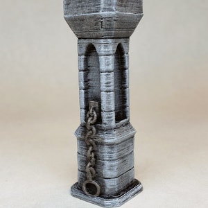 Painted Dungeon Columns and Pillars / Dnd Pathfinder Terrain Frostgrave ...