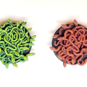 Painted Swarm of Rat Raven Bat Snake Spider Beetle Centipede Vermin ...