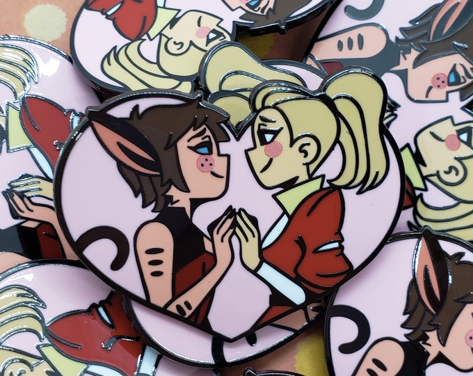 Catradora Hard Enamel Pin - Etsy