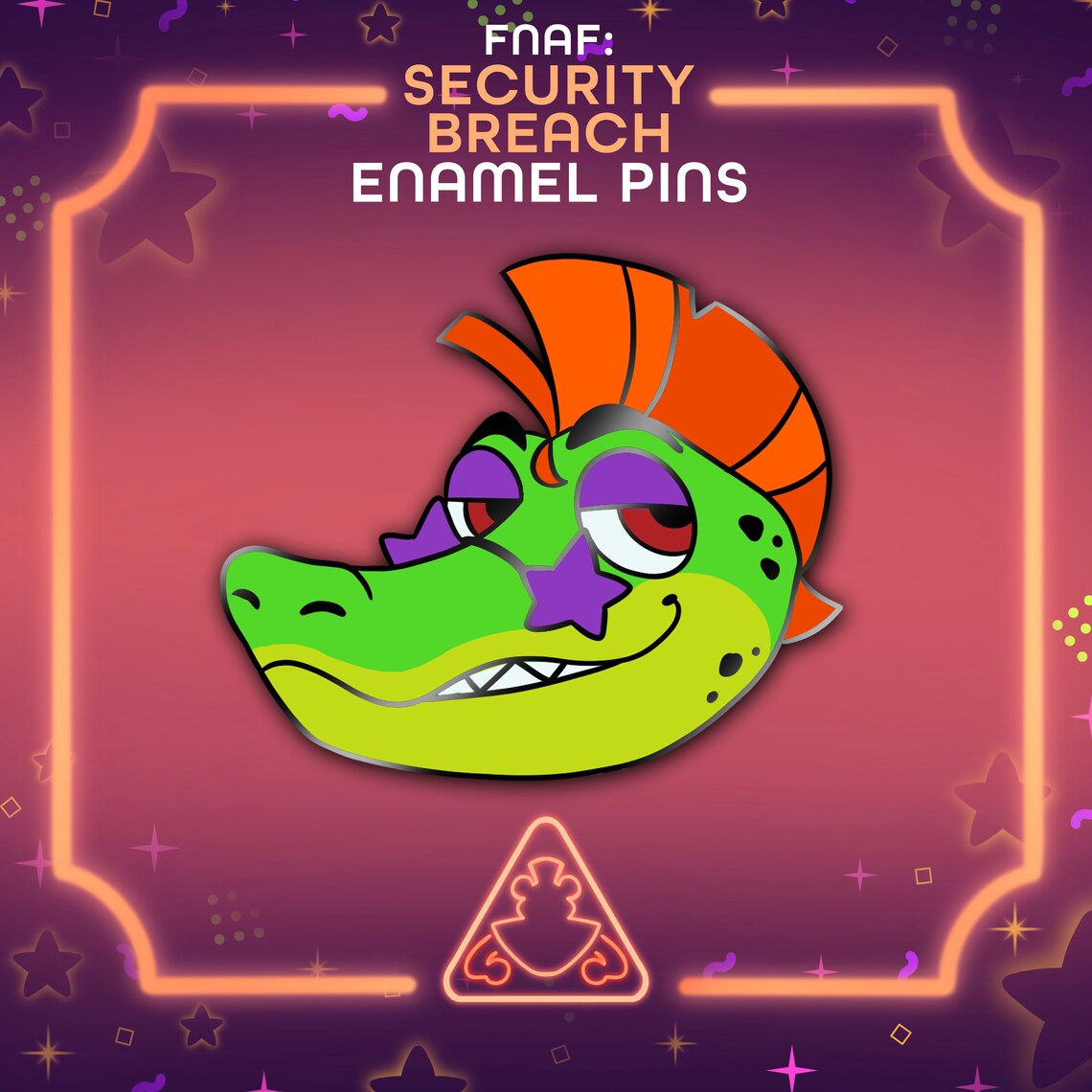 Five Nights at Freddy's Security Breach Hard Enamel Pins - Etsy