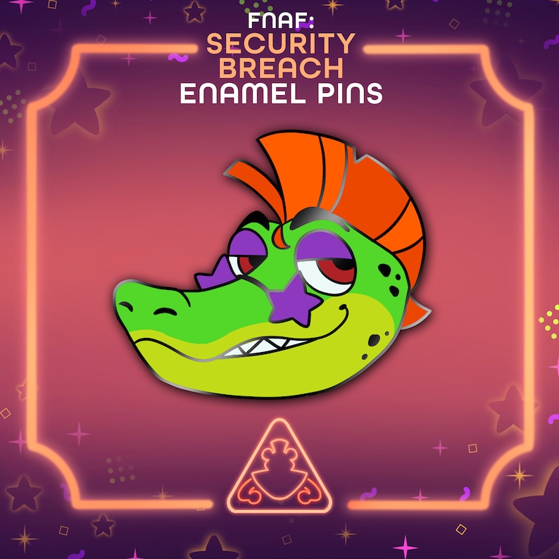 Five Nights at Freddy's Security Breach Hard Enamel Pins - Etsy