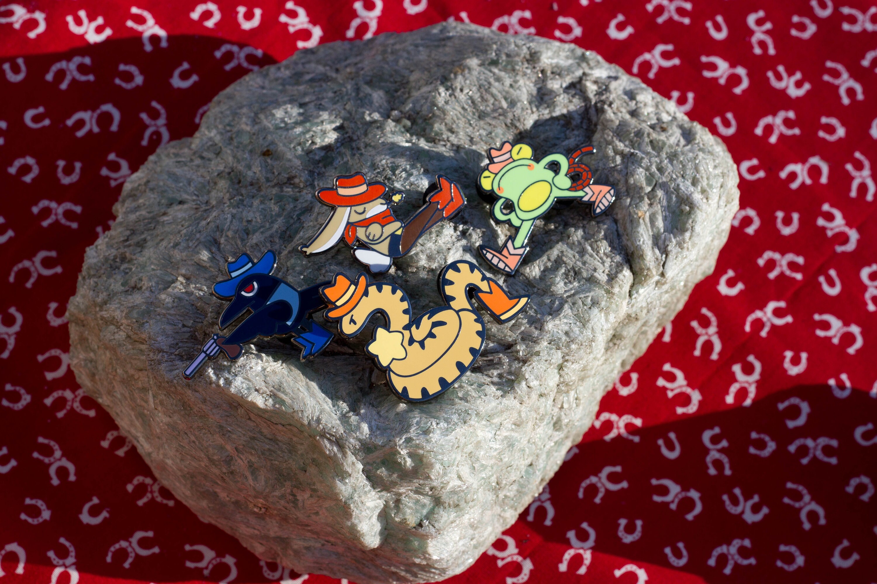 Yeehaw Critters Hard Enamel Pins - Etsy