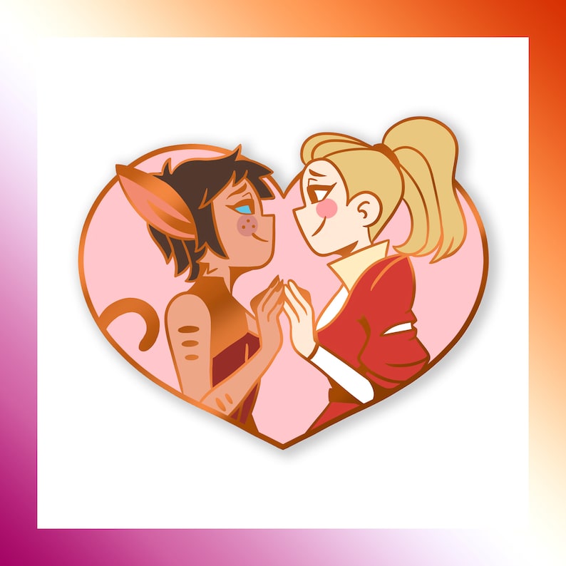 Catradora Hard Enamel Pin | Etsy