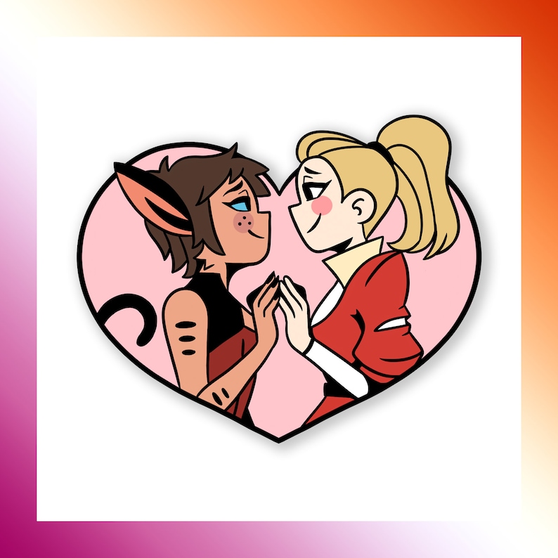 Catradora Hard Enamel Pin | Etsy