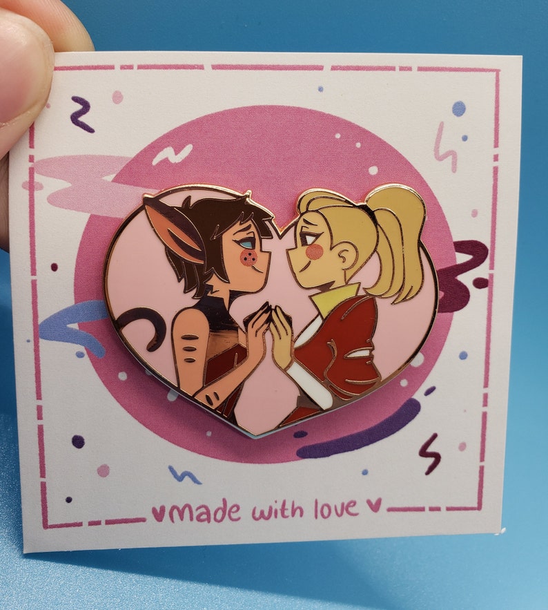 Catradora Hard Enamel Pin | Etsy