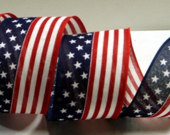 American flag ribbon | Etsy