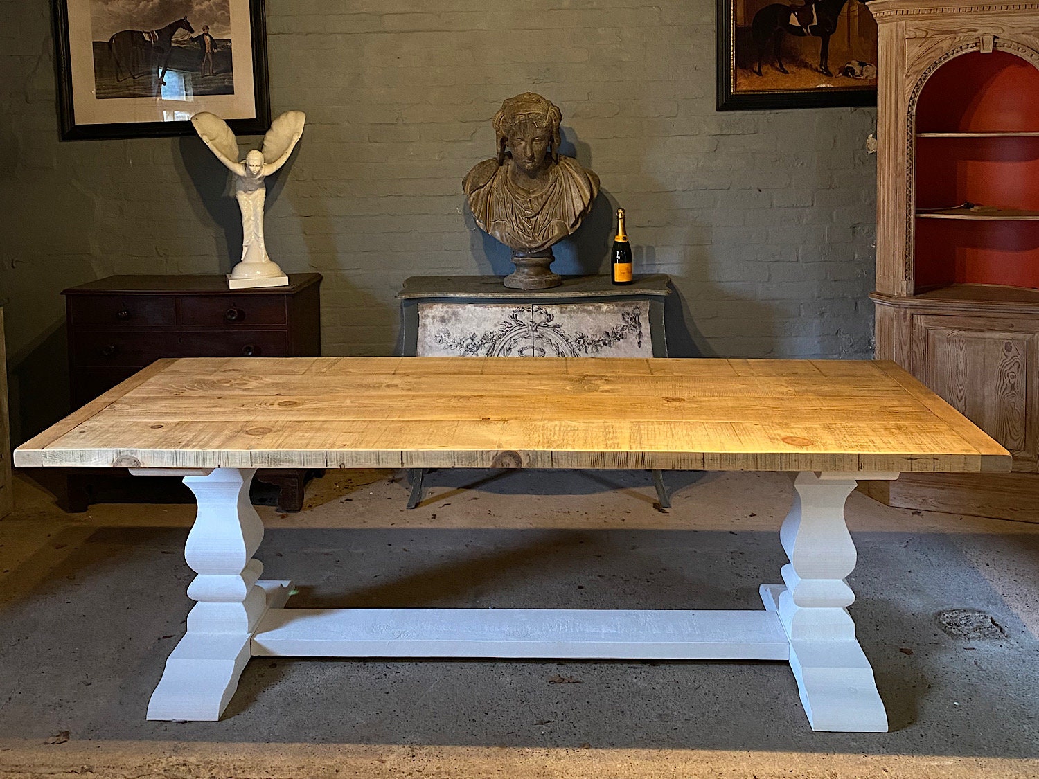Bespoke Dining Table, Rustic Hand Made Bespoke Dining Table - Etsy