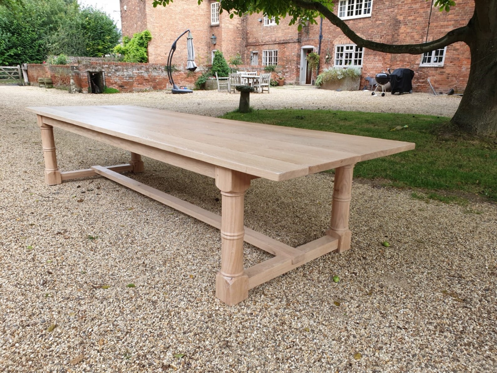 Solid Oak Bespoke Wide Table, Custom Made, Oak Dining Table - Etsy