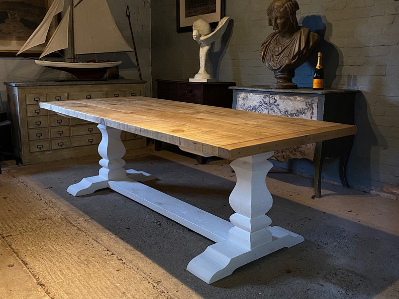Bespoke Dining Table, Rustic Hand Made Bespoke Dining Table - Etsy UK