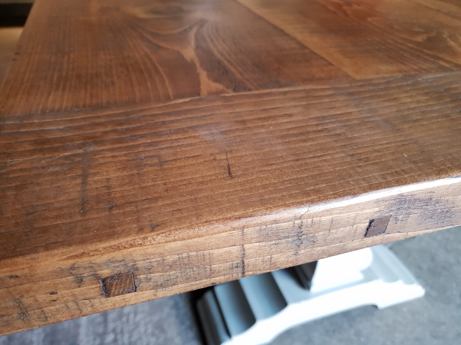 Rustic Farmhouse Dining Table. - Etsy