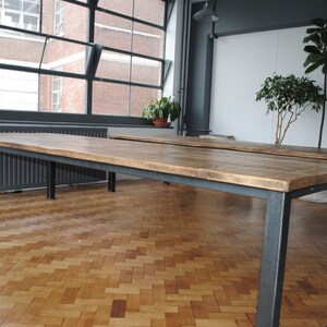 Industrial Vintage Style Rustic Dining Table - Etsy