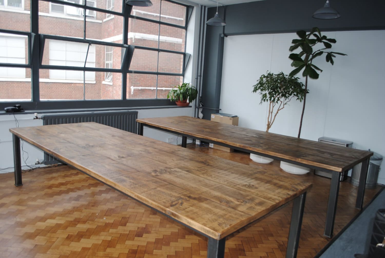 Industrial Dining Rustic Reclaim Wood Table Made to Order - Etsy