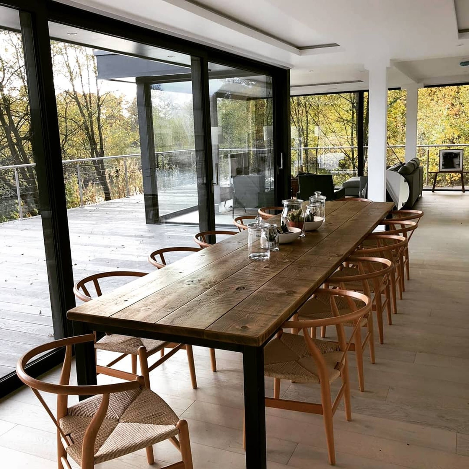 Industrial Style Large Table Made to Order. - Etsy