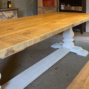 Bespoke Dining Table, Rustic Hand Made Bespoke Dining Table - Etsy UK