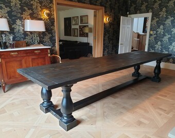 A-frame Rustic Reclaimed Wood Hand Made Dining Table Bespoke - Etsy