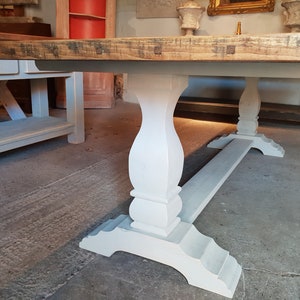 Rustic Farmhouse Dining Table. - Etsy