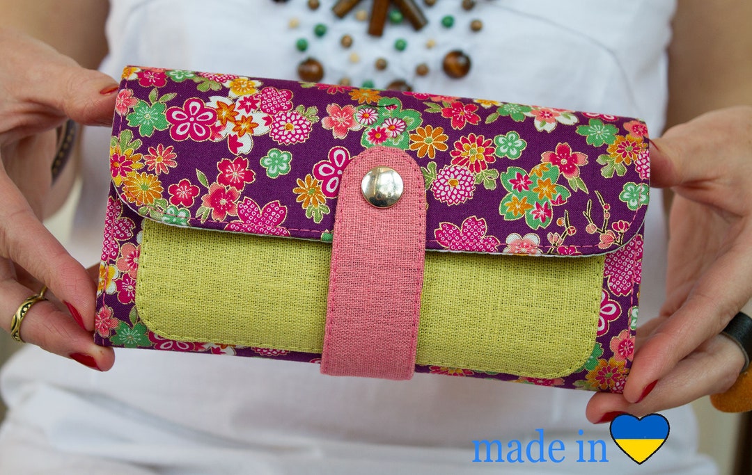 Women's Wallet, Vegan Wallet, Gift for Mom, Wallet for Women, Vegan ...