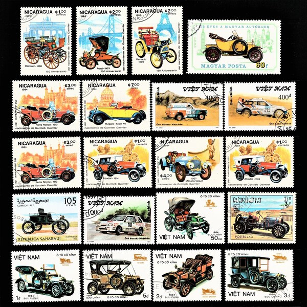 Car Stamp - Etsy