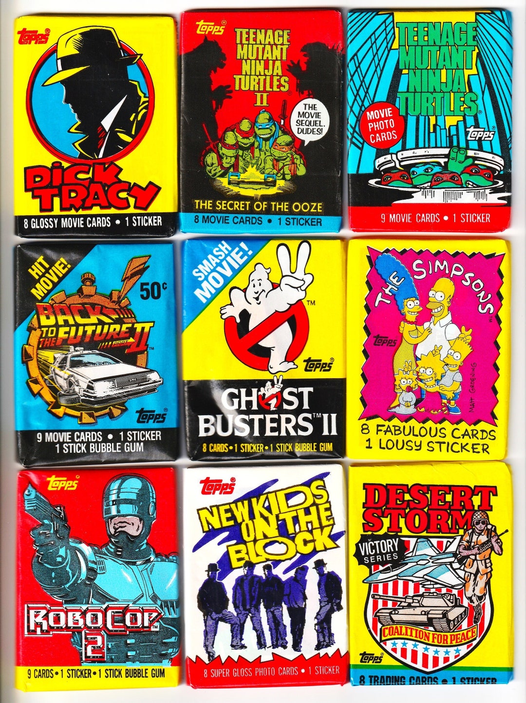 Trading Cards Wax Packs Choice Unopened Card - Etsy