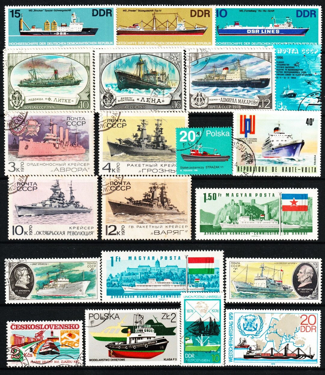 20 Ship-freighters-military War Ships-cruise Ships-tug Boat Maritime ...